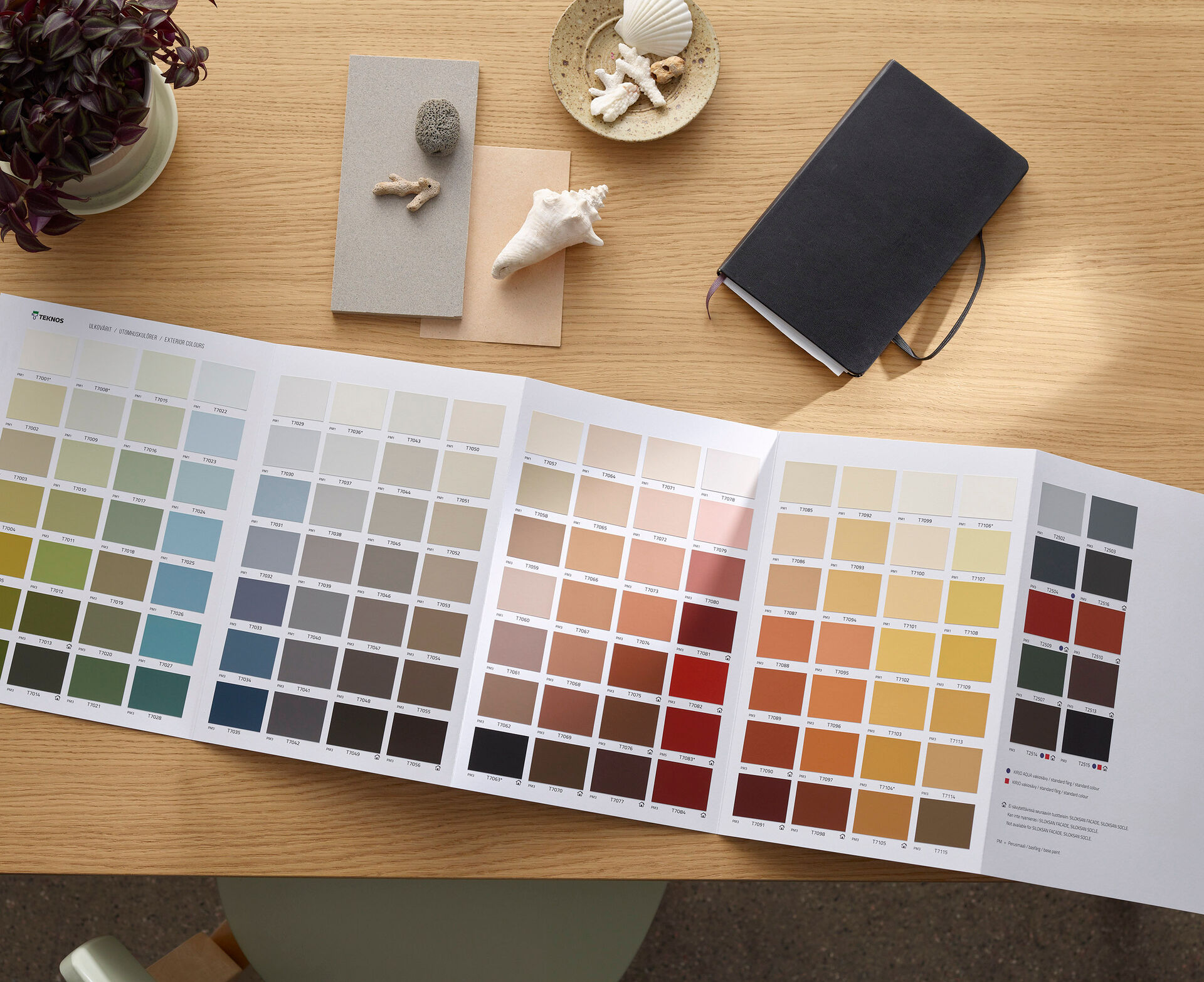 Exterior colours - Teknos